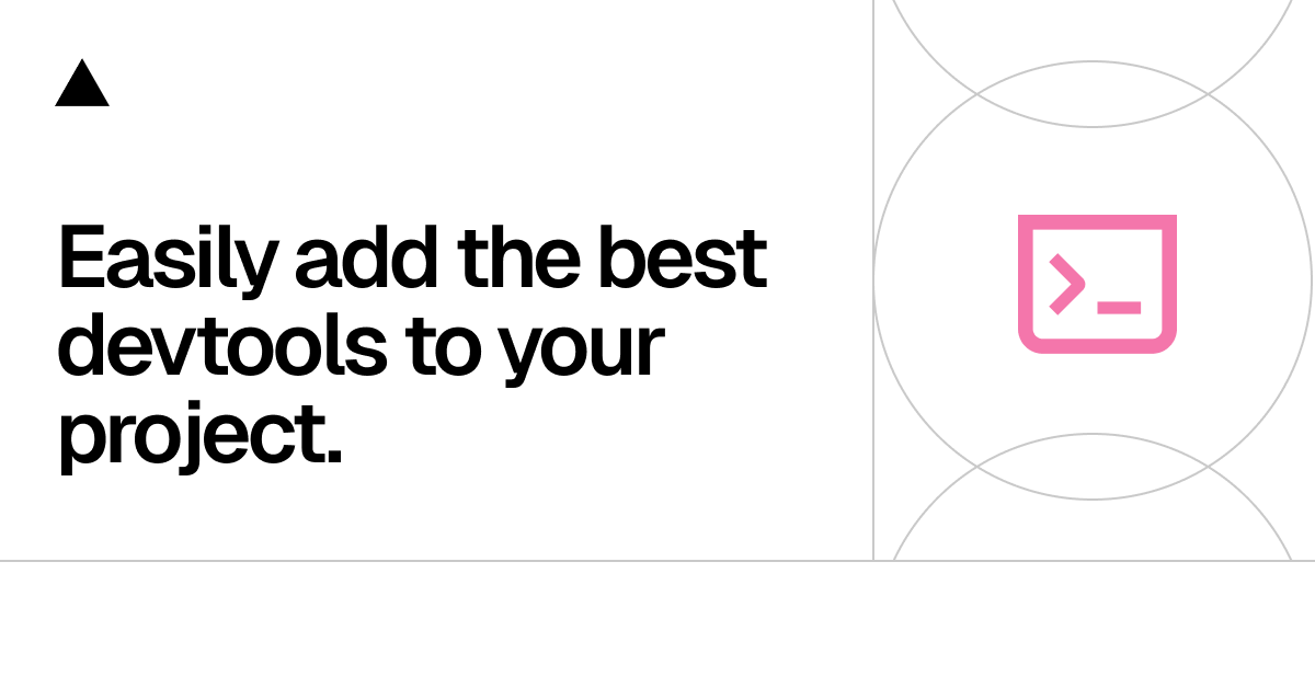 Vercel Marketplace for DevTools